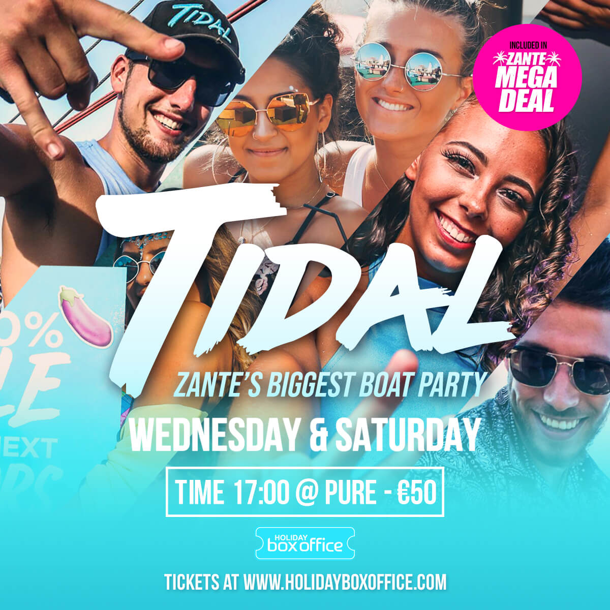 Zante Events 2024 | Boat Parties | Mega Deal Event Packages
